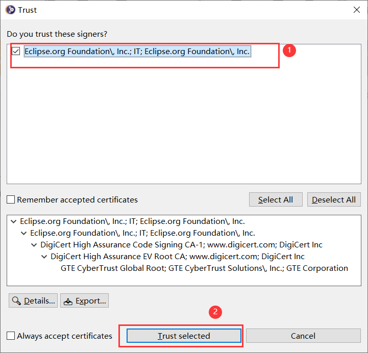 eclipse下载安装_eclipse trust authorities-CSDN博客