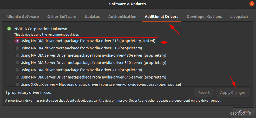【Ubuntu】Ubuntu20.04安装GPU显卡驱动_ubuntu20.04安装显卡驱动-CSDN博客