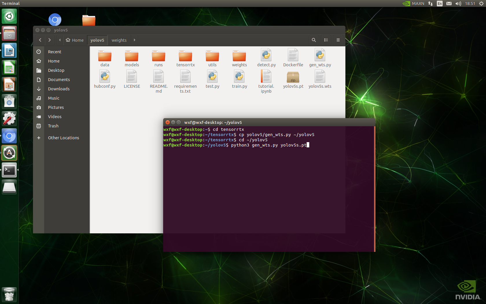 Jetson nano部署过程记录：yolov5s+TensorRT+Deepstream检测usb摄像头_ubuntu系统jetson nano部署yolov5实时摄像头-CSDN博客