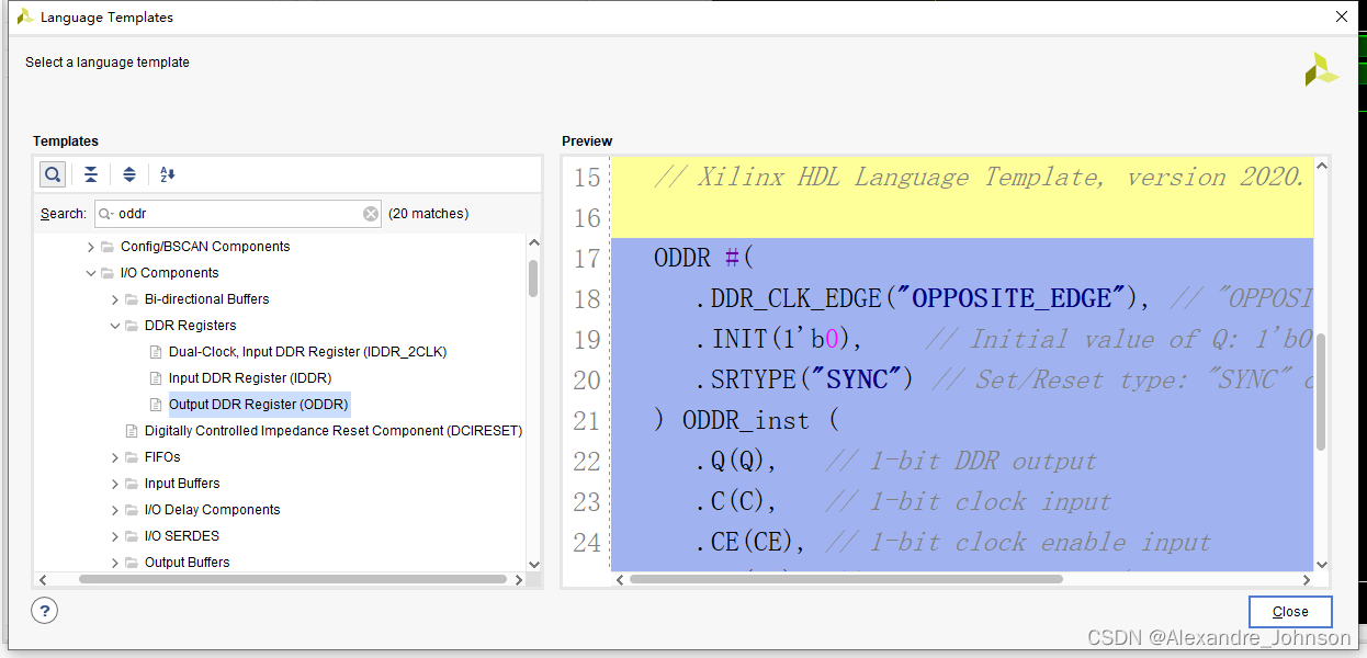 vivado之初步学习ODDR_vivado oddr-CSDN博客