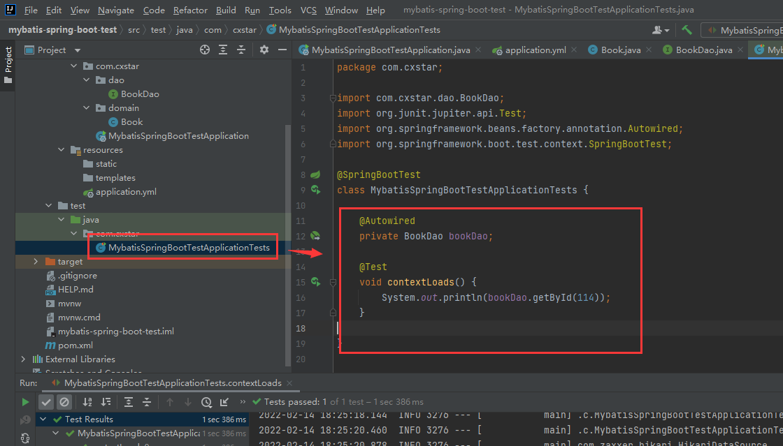 SpringBoot整合MyBatis_spring boot mybatis dao方法-CSDN博客