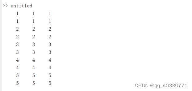Matlab 采用for循环，将每次计算得到的矩阵，依次放进一个新的矩阵matlab将数据依次放入矩阵中 Csdn博客