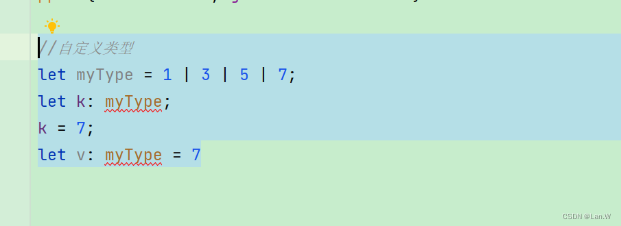 myType‘ refers to a value, but is being used as a type here. Did you ...