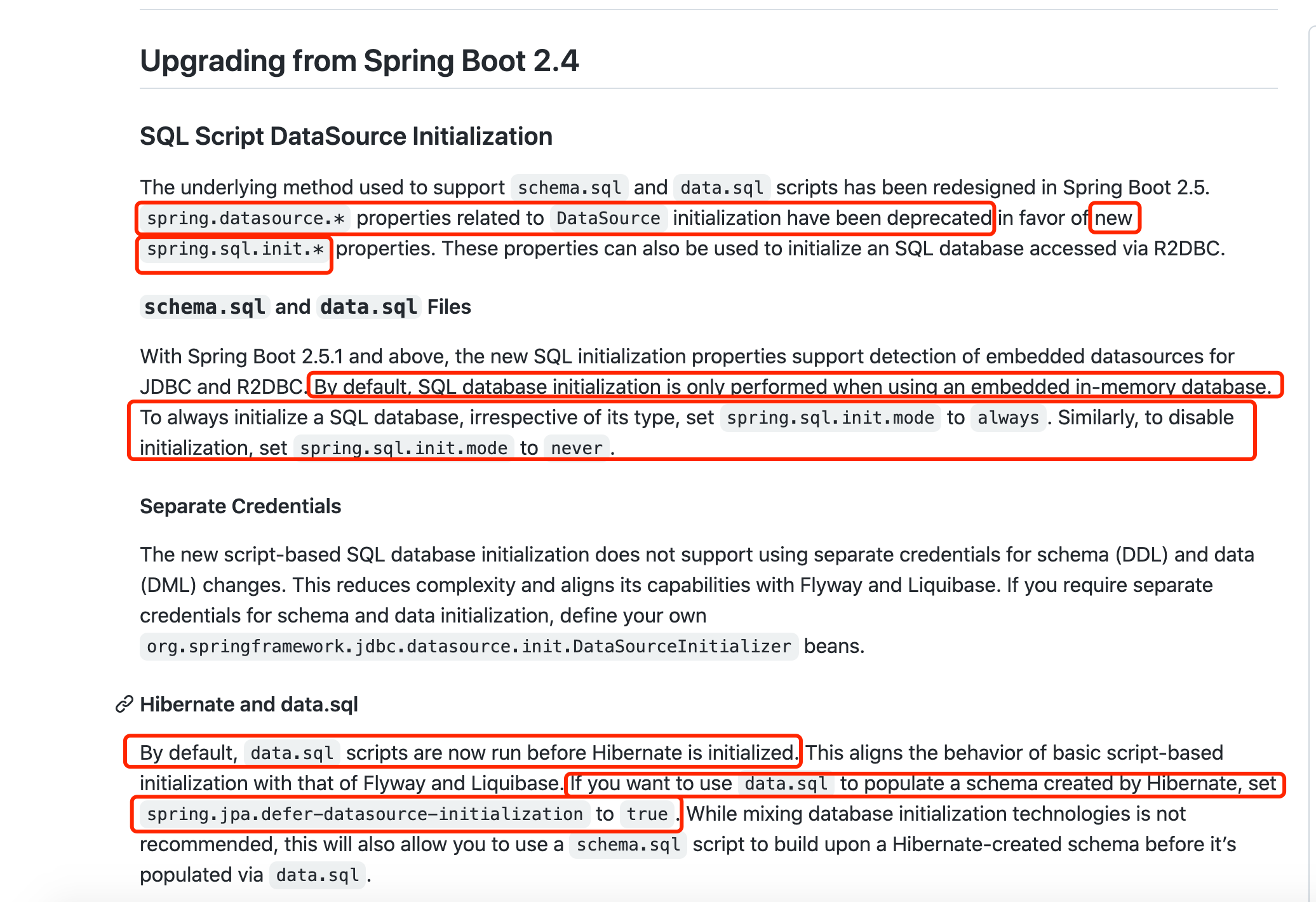 spring.datasource.schema/data 根据官网深趴-CSDN博客