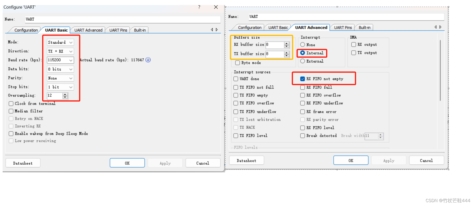 Cypress单片机 CY8C4147AZI-S475的UART中断以及printf函数重映射_cypress printf-CSDN博客