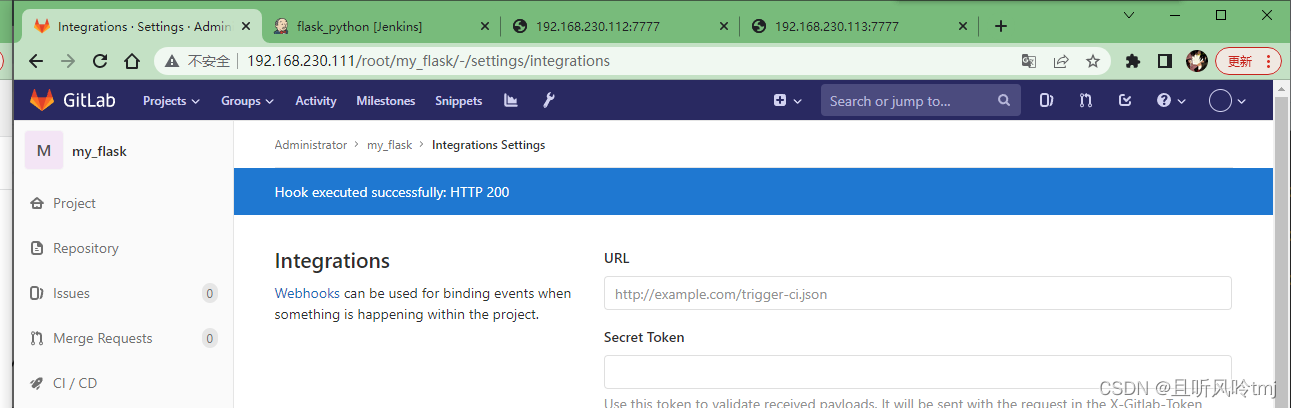 基于git+gitlab+jenkins实现python项目自动化发布_jenkins git 的python 项目 发布-CSDN博客