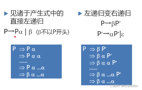 编译原理7：语法分析、消除左递归、FIRST/FOLLOW集合_左递归文法求first集-CSDN博客