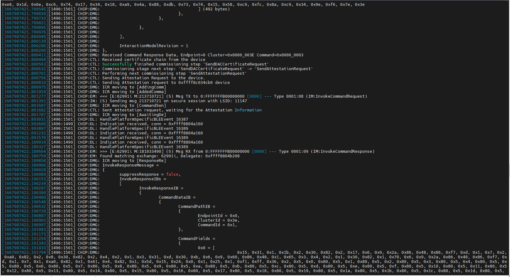Matter Over Thread实战教程-Silicon Labs EFR32-2-03：官方Demo功能测试_mattertool代码 ...
