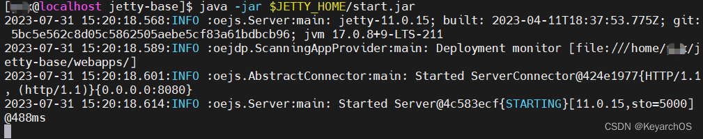 KeyarchOS(KOS) 安装 Jetty-CSDN博客