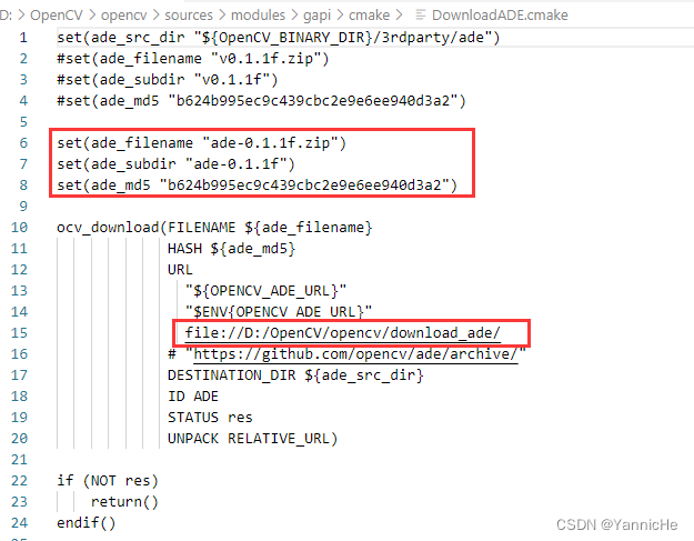 cmake编译OpenCV无法下载ADE文件_YannicHe的博客-CSDN博客