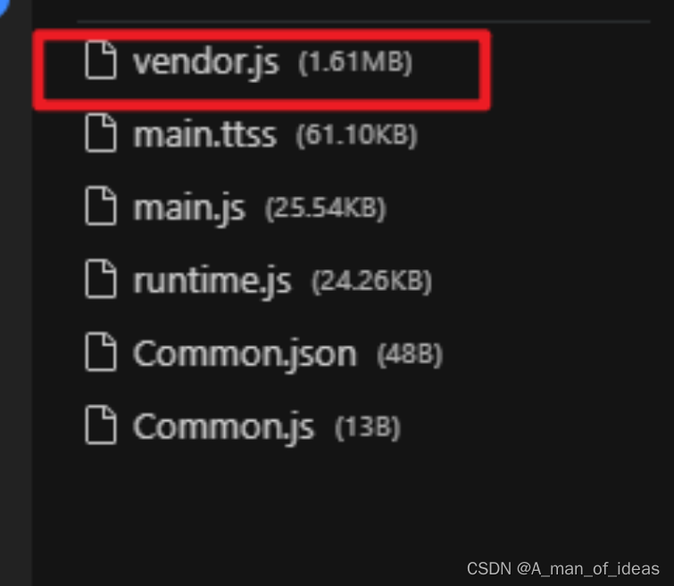 小程序：uniapp解决 vendor.js 体积过大的问题_小程序的主包vendor.js 很大-CSDN博客