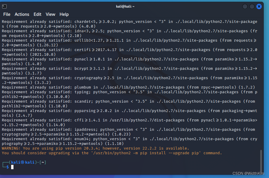 关于python2的pwntools的安装_为python2安装pwntools-CSDN博客