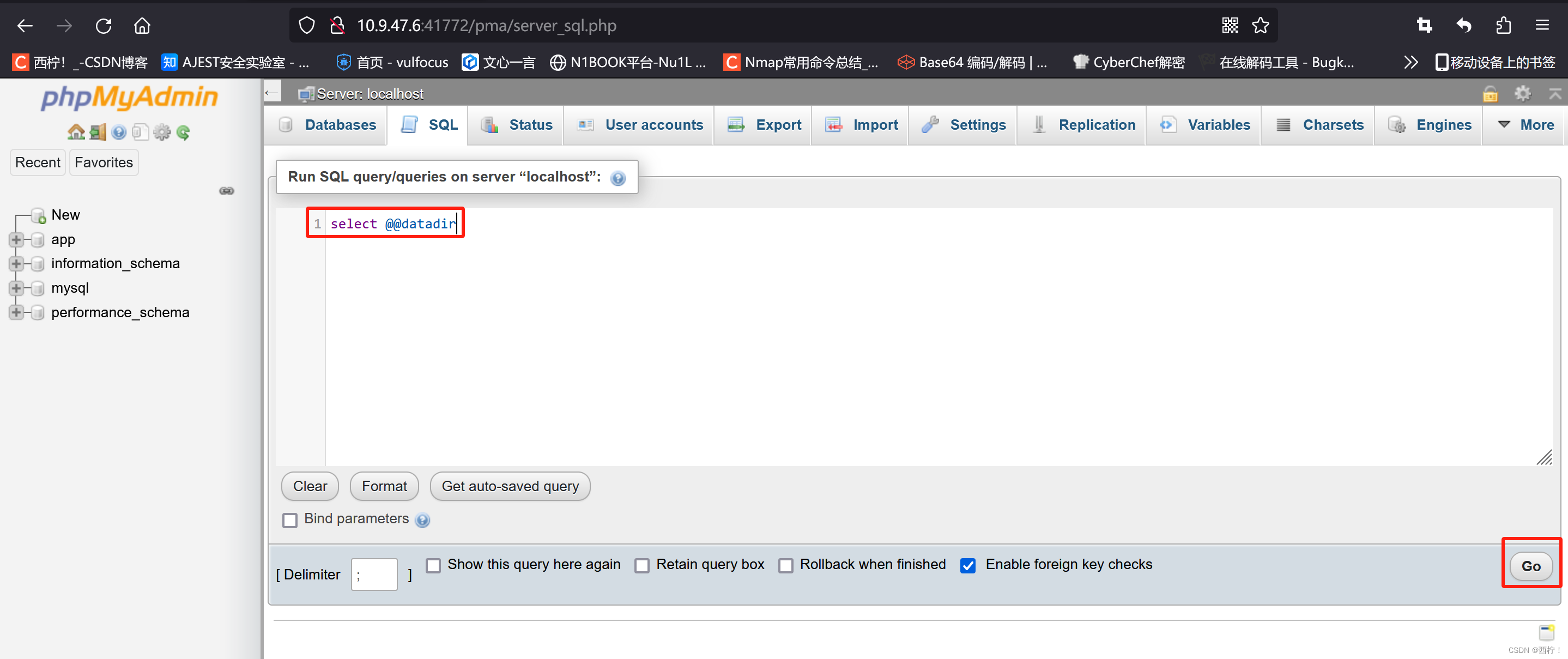phpmyadmin SQL注入 漏洞（CVE-2020-5504）_phpmyadmin sql注入 (cve-2020-5504)-CSDN博客