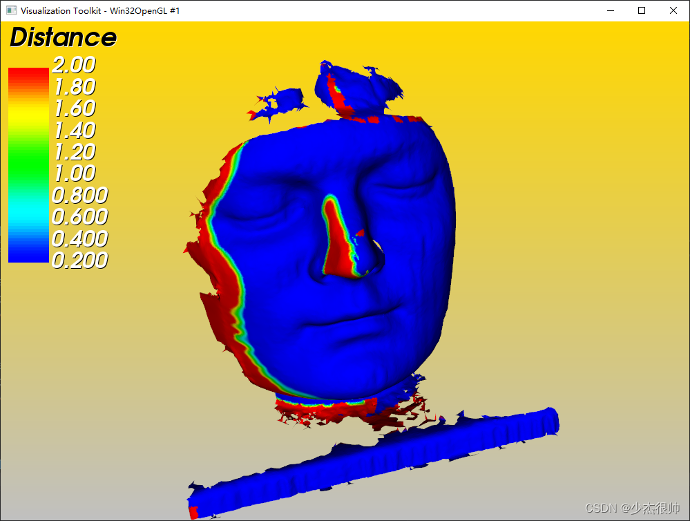 计算俩个模型的距离，利用VTK生成热图_vtk 热力图-CSDN博客