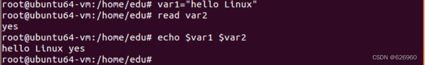 【linux实验】shell程序设计基础 Csdn博客 6393