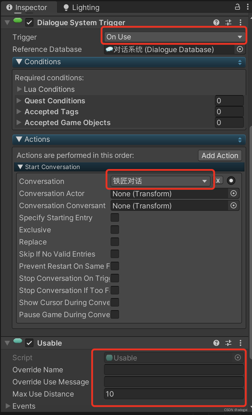 Dialogue System for Unity使用（二）实战_unity dialogue system-CSDN博客
