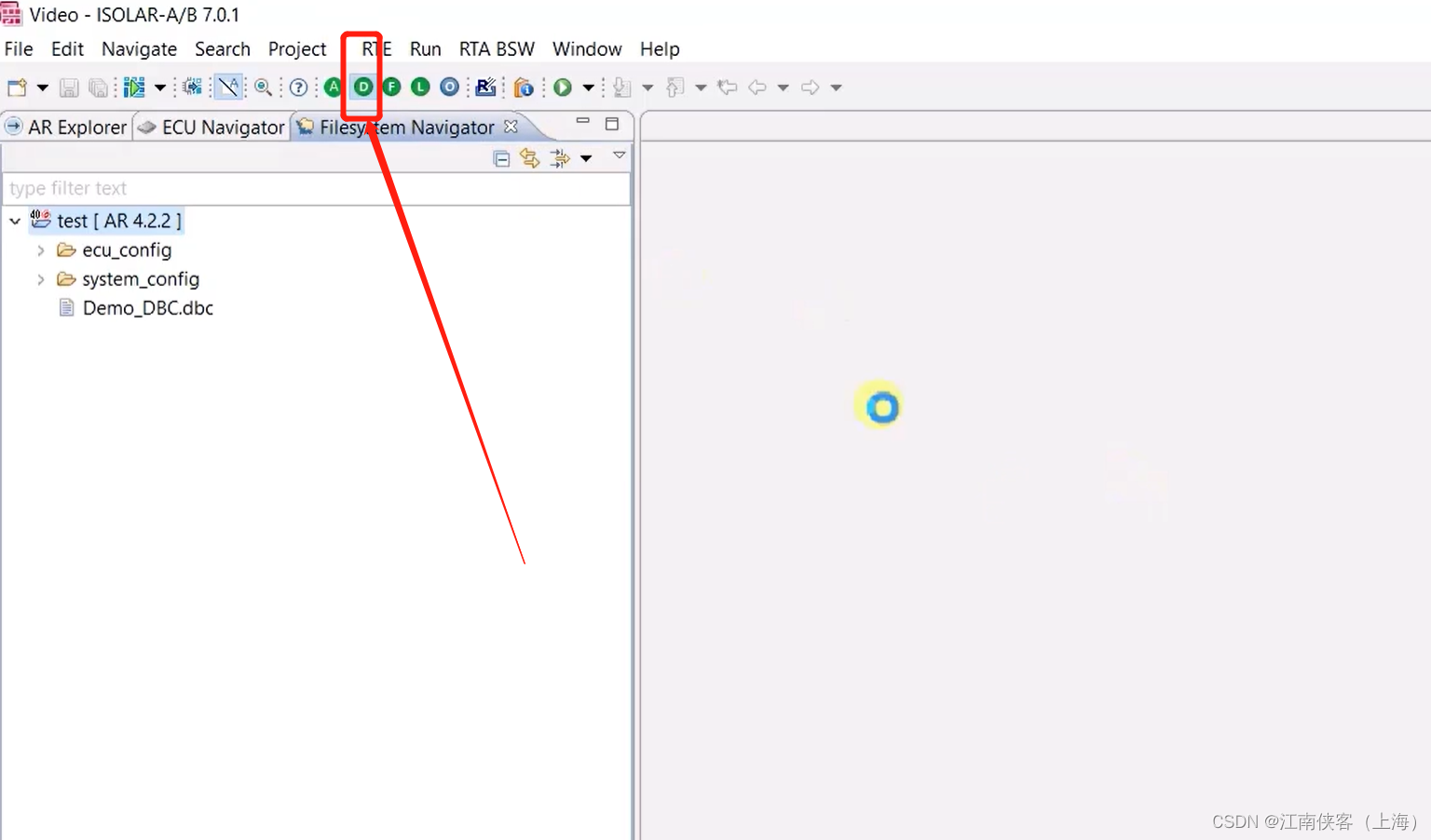 ETAS CP AUTOSAR RTA-CAR工具使用教程 -- ISOLAR-A导入dbc文件_etas教程-CSDN博客