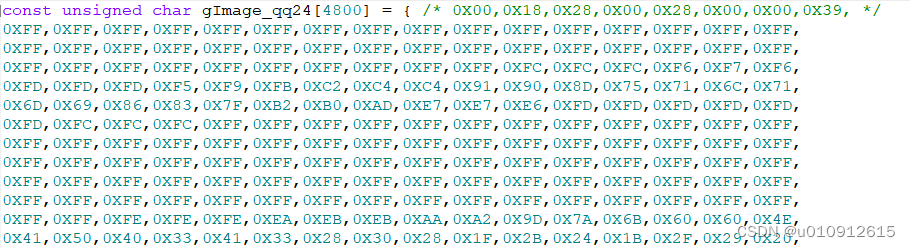 做单片机嵌入式开发，数组c语言形式的图片，后缀如c、h的文件，用python读取显示并还原保存成普通图片格式文件，各种网络都搜不到这样的转换程序单片机 图像处理 Csdn Csdn博客