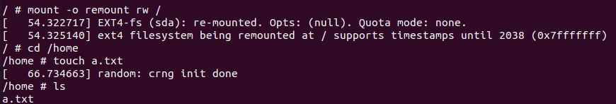 【LinuxOS】qemu-linux报错‘Read-only file system’_qemu read-only file system-CSDN博客
