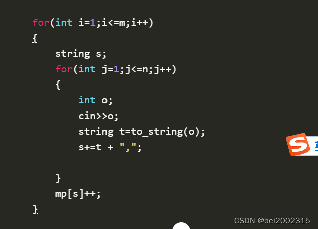 字符串之：【一个数组变成字符串的 映射】【to_string 的使用】【记得要加‘,‘ 不然会发生哈希冲突】_数组加tostring-CSDN博客