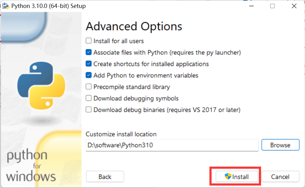 安装python3（包括更改安装路径、添加环境路径）_python312 pipi 安装目录变更 官网-CSDN博客