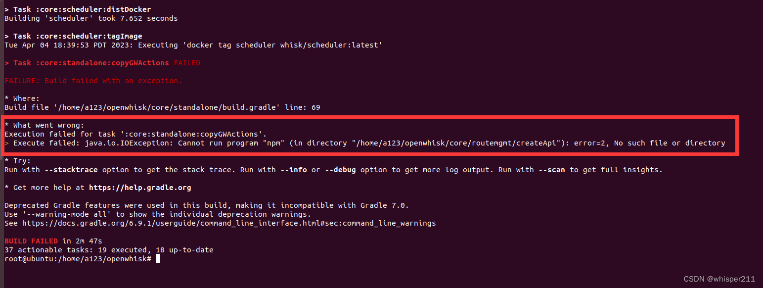 openwhisk部署-CSDN博客