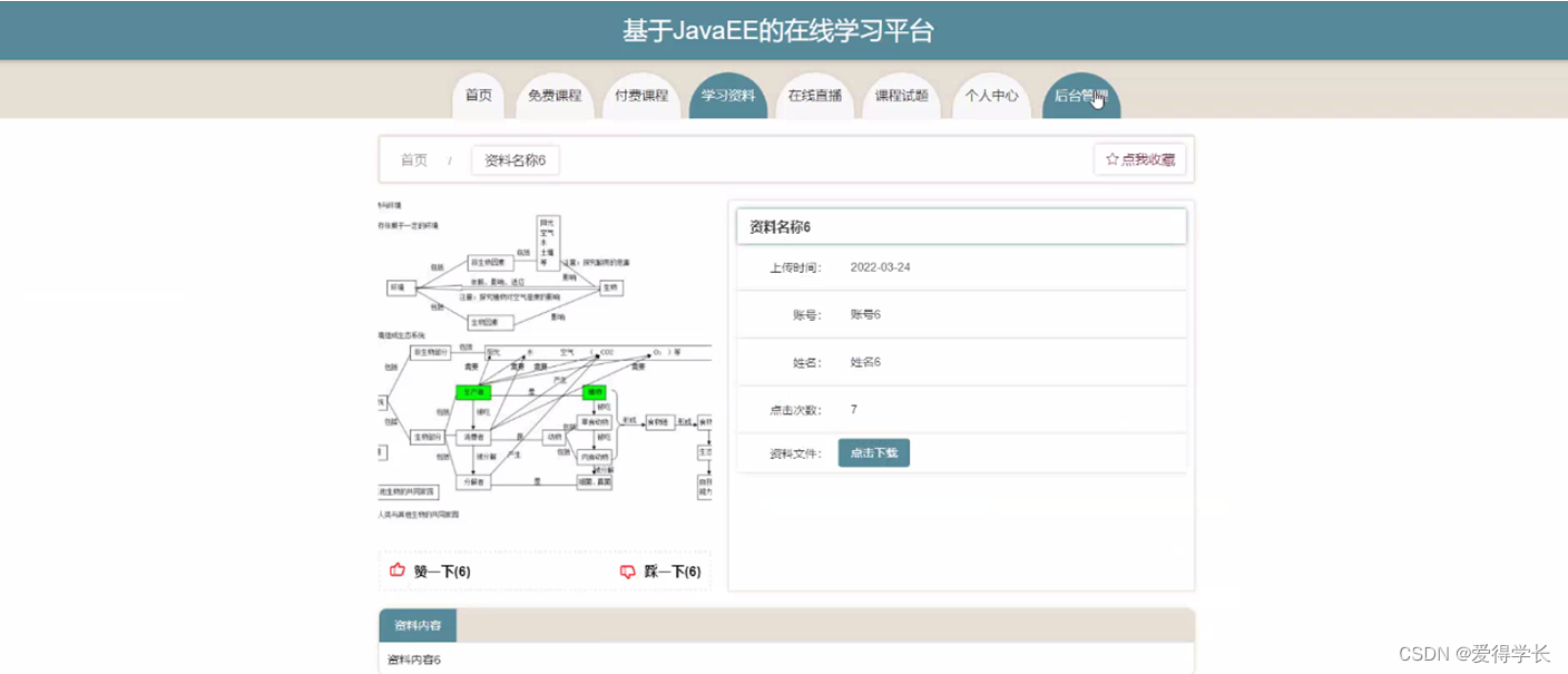 附源码 计算机毕业设计java基于javaee的在线学习平台javaee毕设 Csdn博客