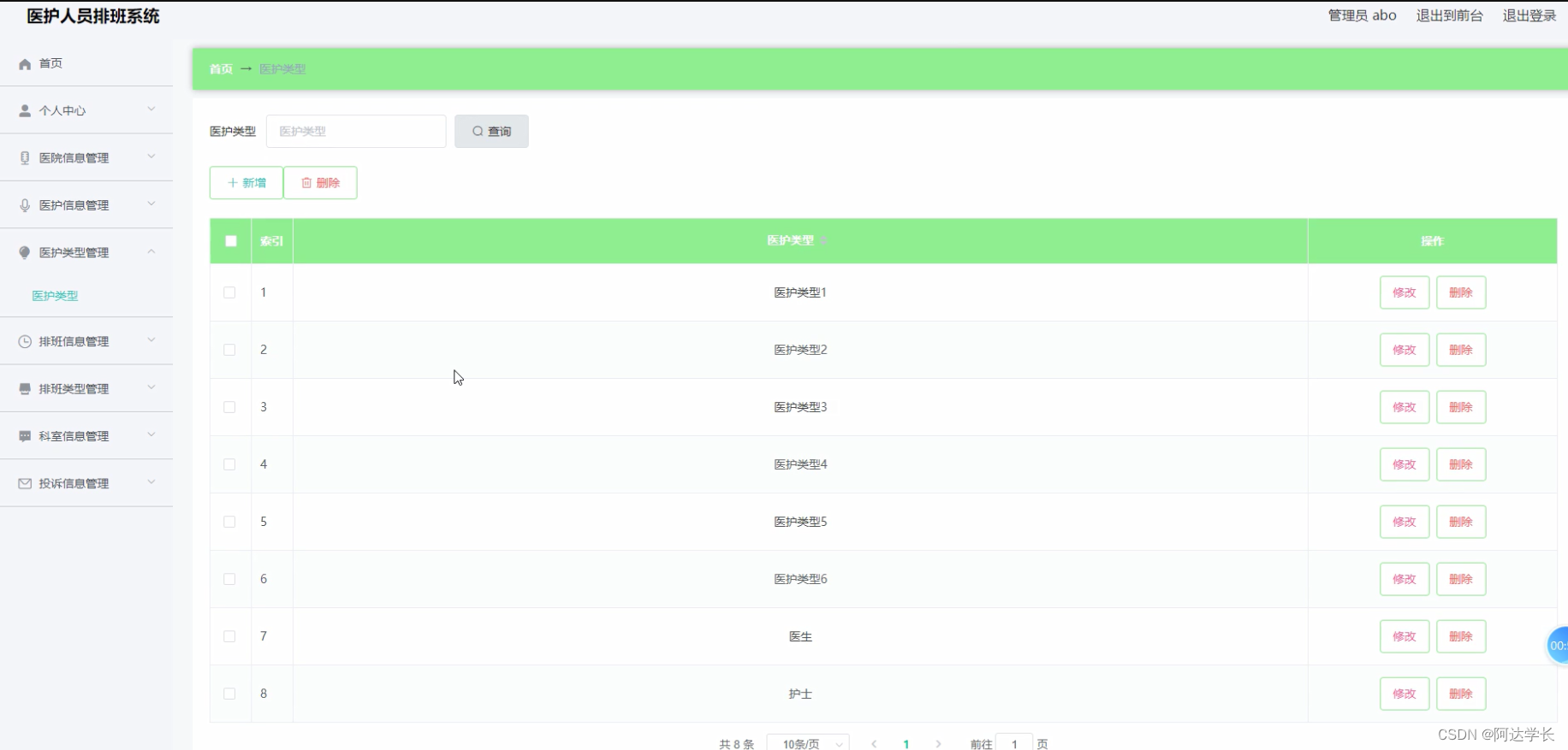 Java毕设项目医护人员排班系统(javavuemybatismavenmysql)医院自动排班java Csdn博客