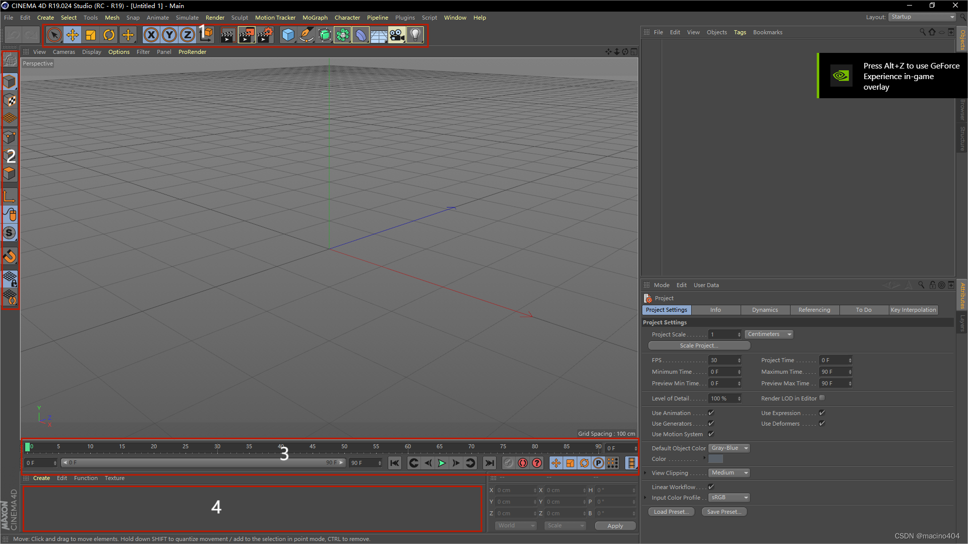 macino404 || cinema 4D 基础解释 || 第一篇_cinema 4d渲染活动视图-CSDN博客