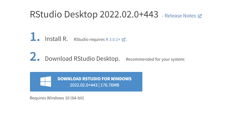 win10+R4.1.2语言+Rstido(2022.02.0)详细安装和配置方法-CSDN博客