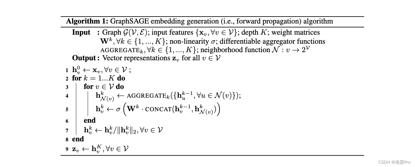 【论文阅读｜深读】 GraphSAGE：Inductive Representation Learning on Large Graphs-CSDN博客