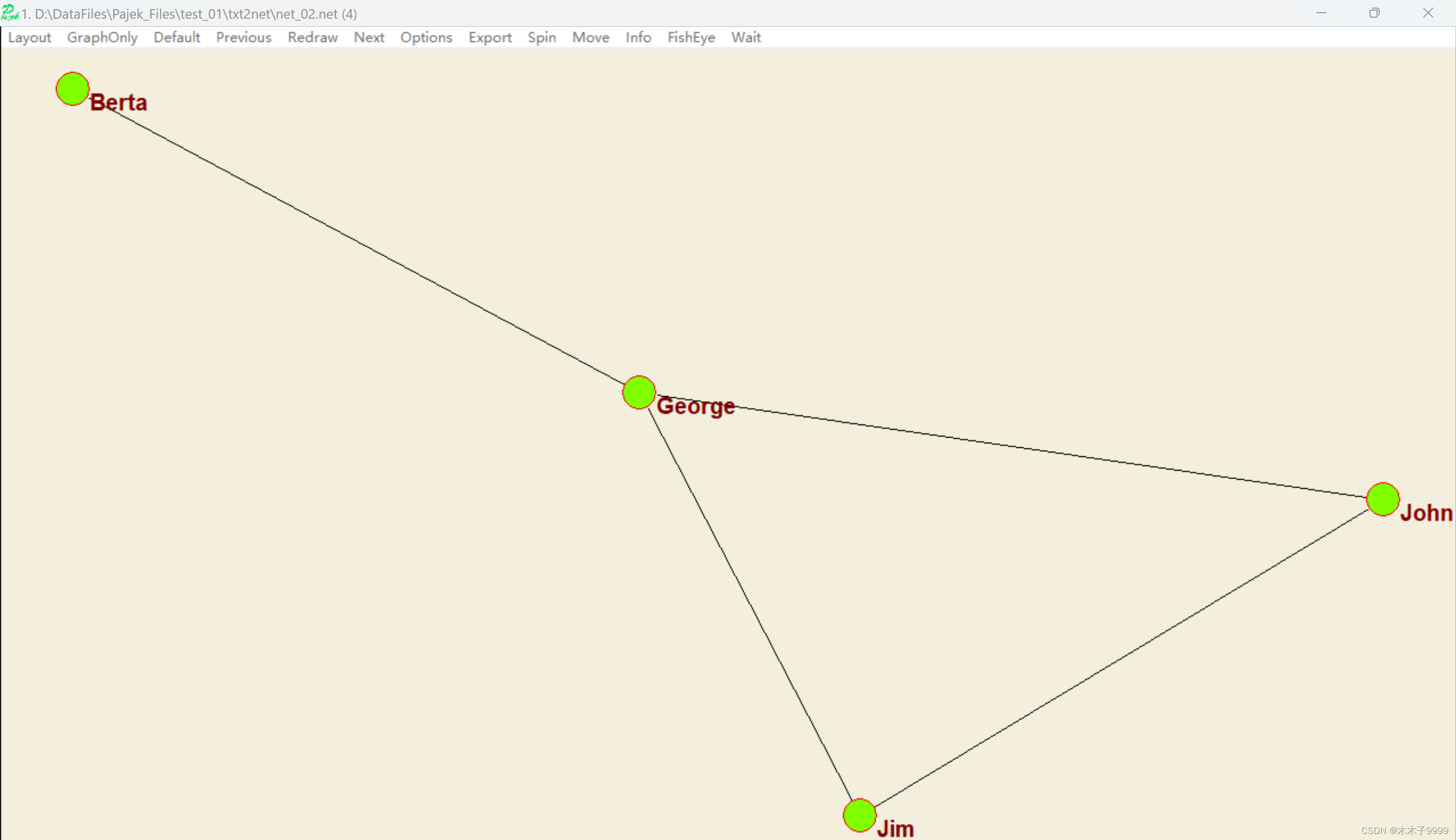 Pajek使用日记_pajek excel-CSDN博客