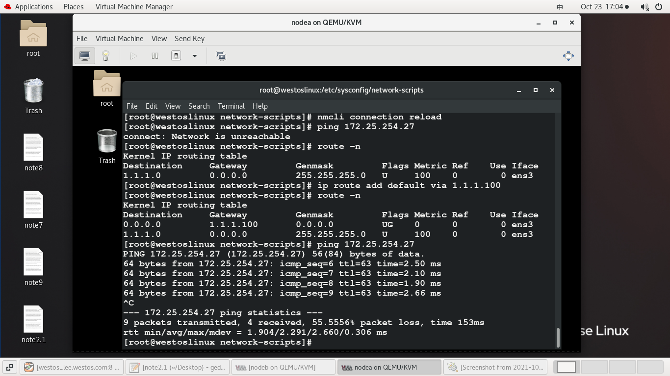Linux中的网络配置_vim etc sysconfig network-CSDN博客
