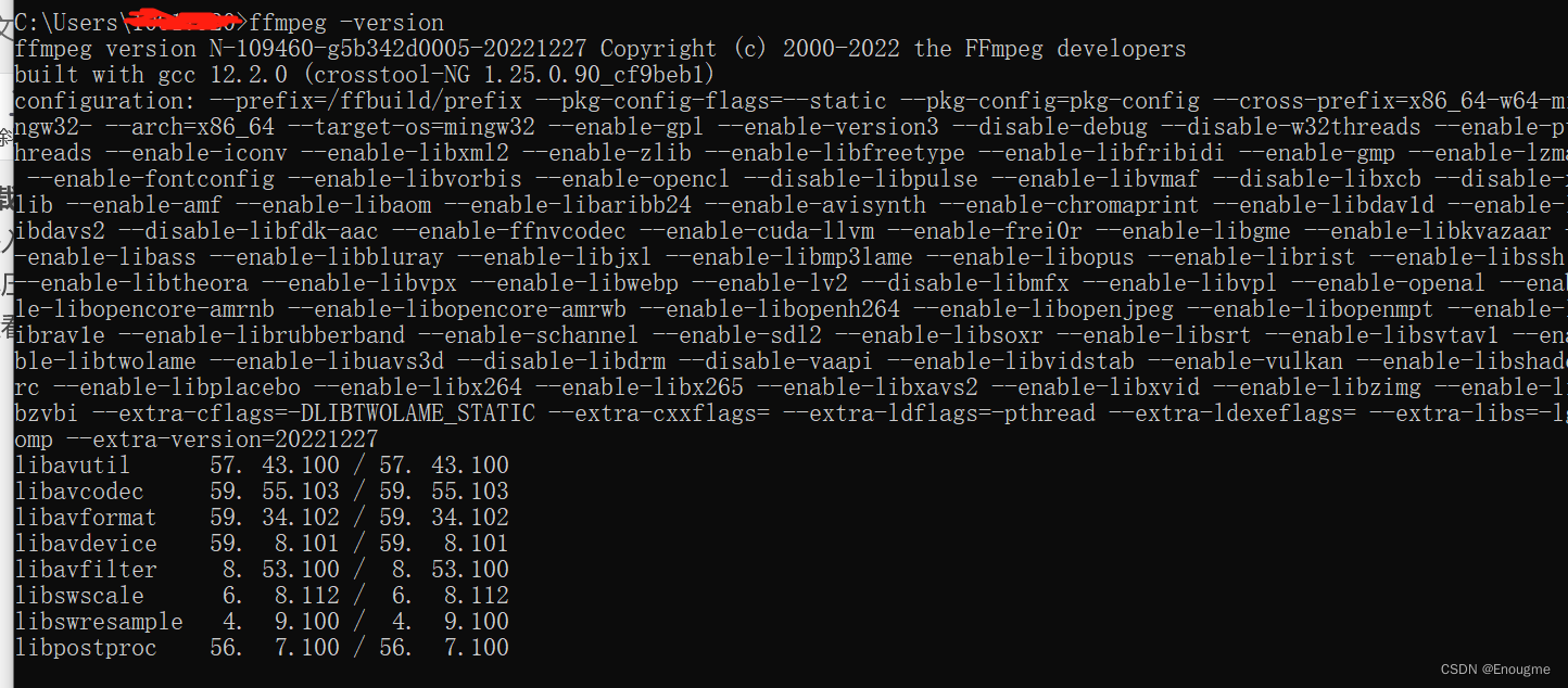 ffmepg-图片与视频之间的转换_c# 一键图片生成视频源码-CSDN博客