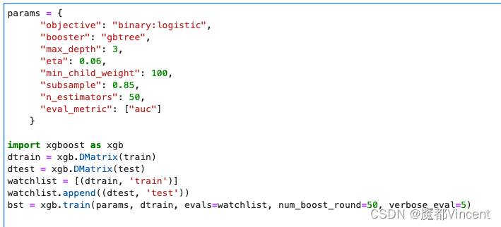 [机器学习]XGBoost 训练时使用Weight，AUC指标的计算总结_python xgboost 计算auc-CSDN博客