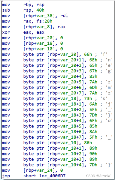 网络空间安全 二进制逆向实验 寻求flag_二进制找flag-CSDN博客