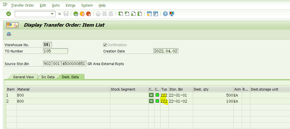 SAP WM 使用Storage Location Reference实现IM层面的存储地点和WM层面的存储类型之间的软关联_sap ewm warehouse storage ...