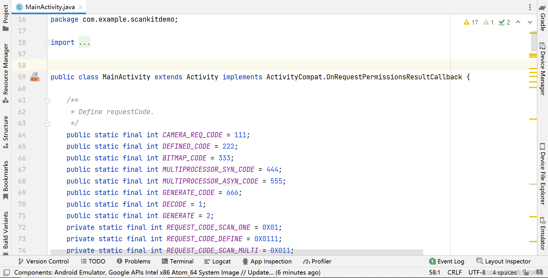 二维码怎么知道自己被扫描 ()==＞ java 篇 带一点点(Android)_怎么检测二维码是否被扫-CSDN博客