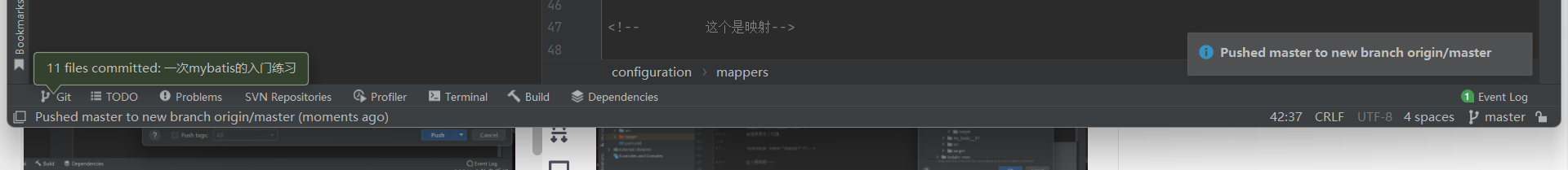project is registered as a Git root, but no Git repositories were found there-CSDN博客