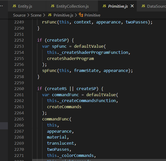 Cesium 04 Primitivesupdatetypeerror Primitives I Update Is Not A 