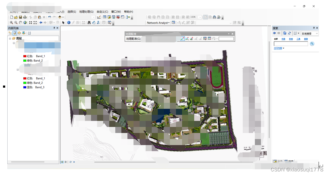 地理信息系统：利用ArcGIS制作校园地图_以学校为主题的地图制作-CSDN博客