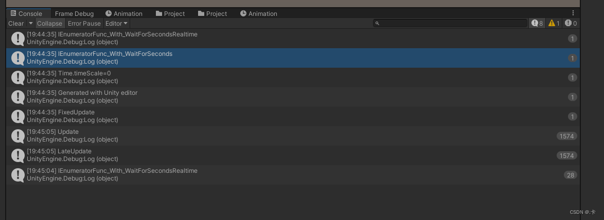 Unity3d 测试Time.timeScale = 0的情况_unity time.scale=0-CSDN博客