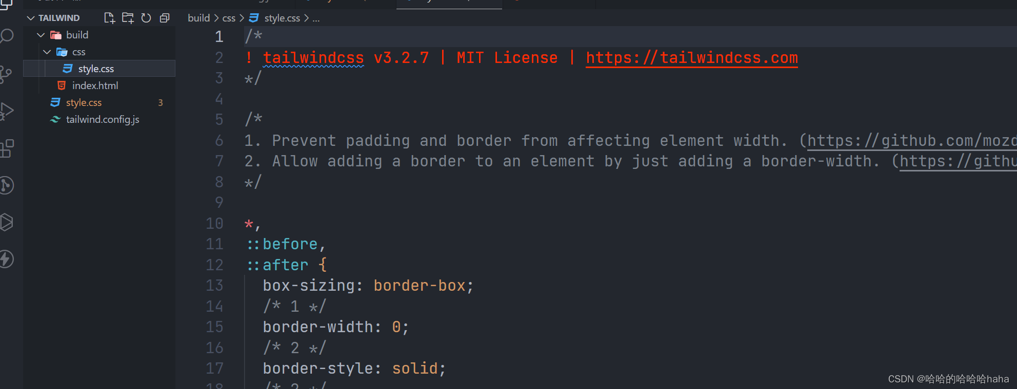 初学-tailwindcss_哈哈的哈哈哈haha的博客-CSDN博客