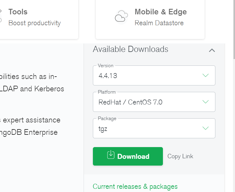 centos7 mongodb商业版集群搭建_* soft nofile 204800 centos-CSDN博客