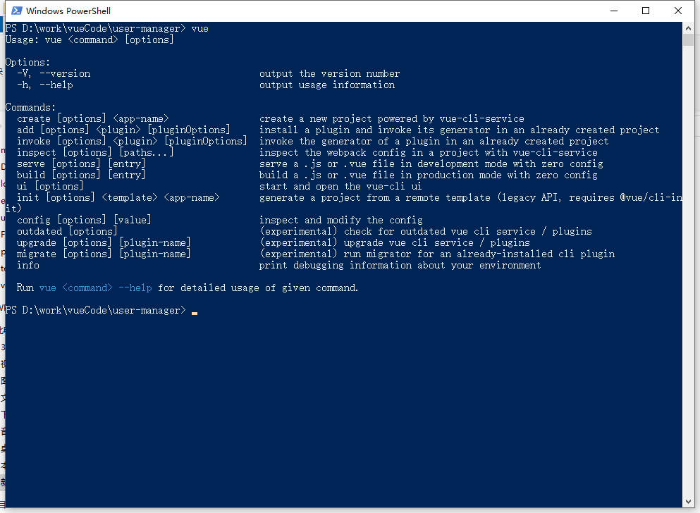 解决vue报错：vue : 无法加载文件 C:\Users\liang\AppData\Roaming\npm\vue.ps1，因为在此系统上禁止运行脚本_ps c:\users\睡不饱觉 ...