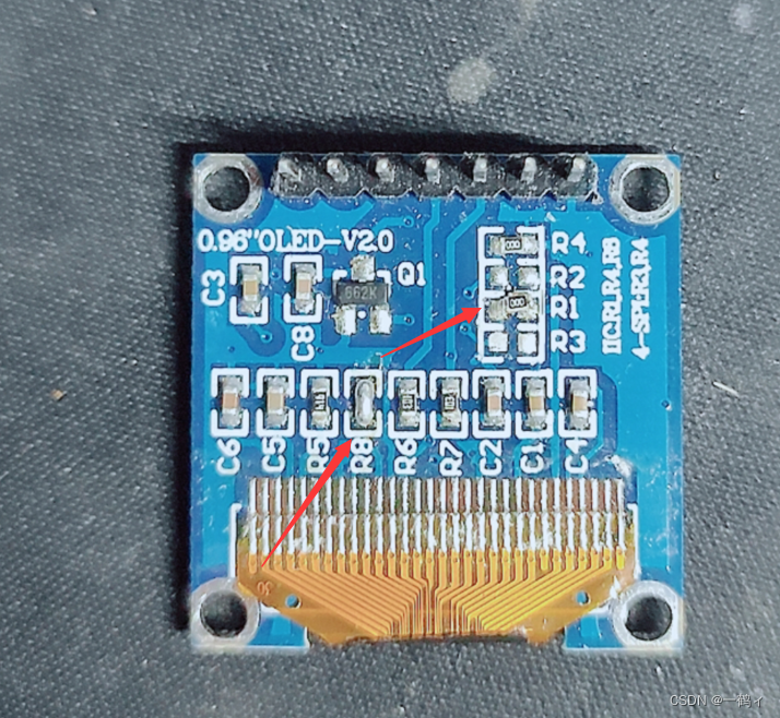7线oled转4线iic，只需要四线就ok_七针oled可以当做四针的用吗-CSDN博客