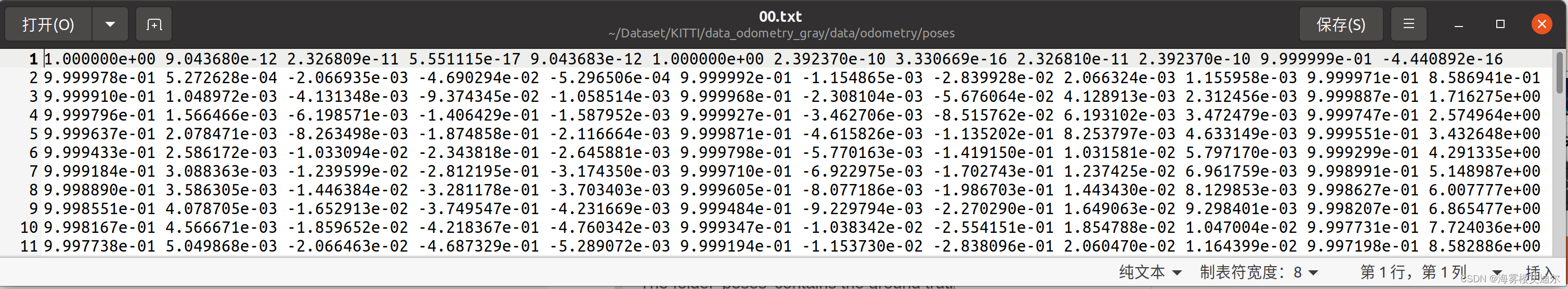 使用KITTI里程计开发工具包evaluate_odometry评估ORB_SLAM2运行KITTI单目数据集结果_kitti评估程序-CSDN博客
