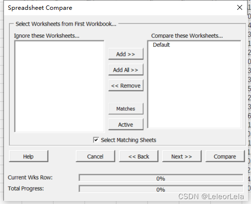 BOM差异对比——Spreadsheet Compare-CSDN博客
